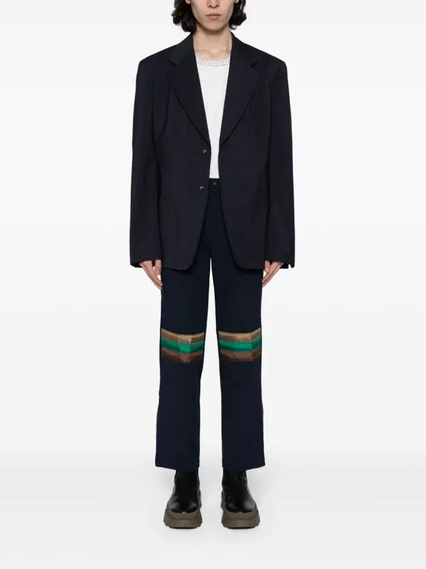 Kolor Panelled Straight-leg Trousers