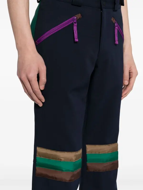 Kolor Panelled Straight-leg Trousers