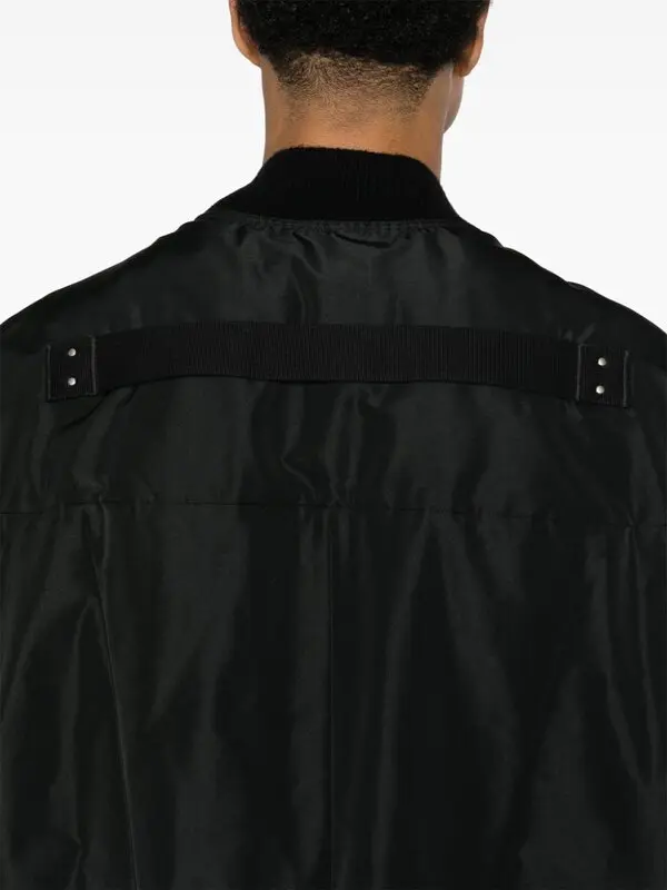 Rick Owens Ribbed-collar Padded Gilet