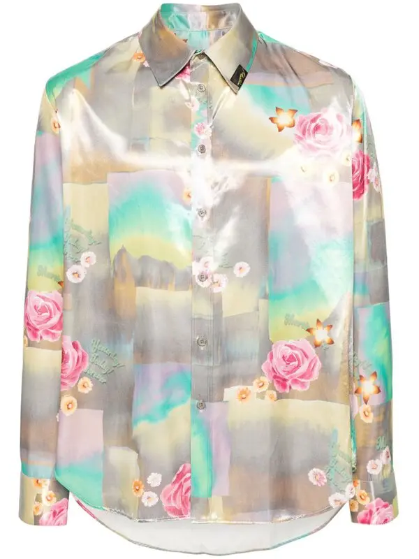 Martine Rose Floral-print Shirt