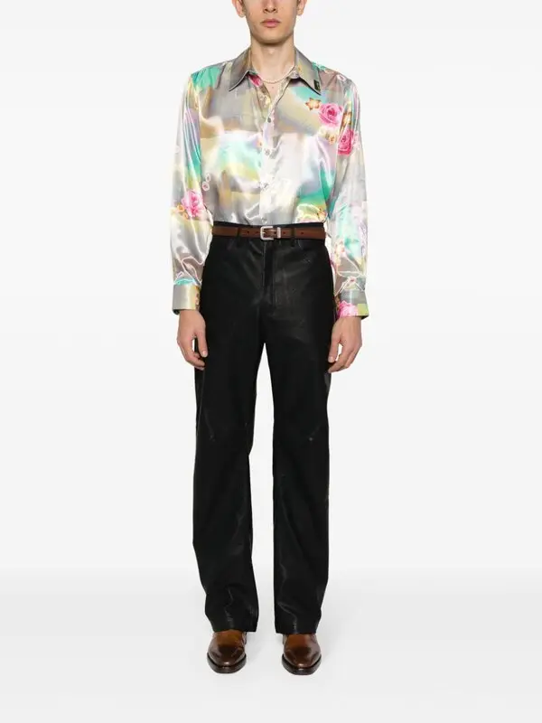 Martine Rose Floral-print Shirt