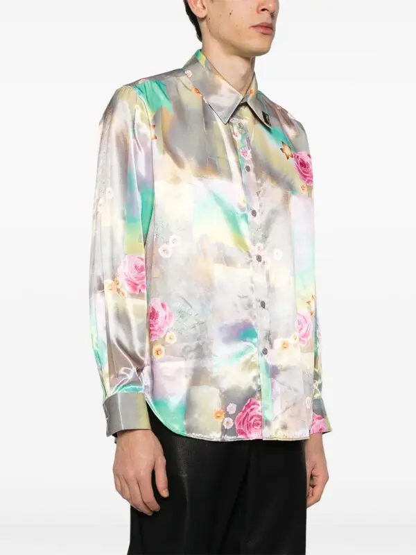 Martine Rose Floral-print Shirt