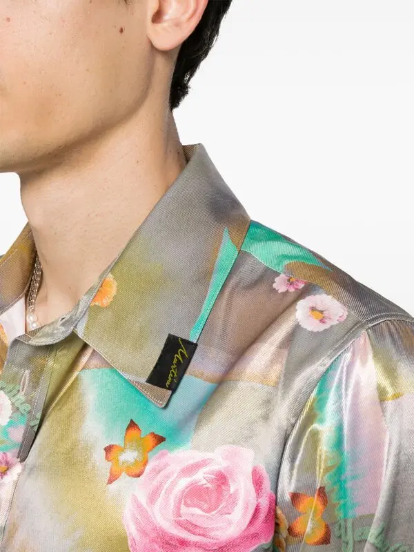 Martine Rose Floral-print Shirt