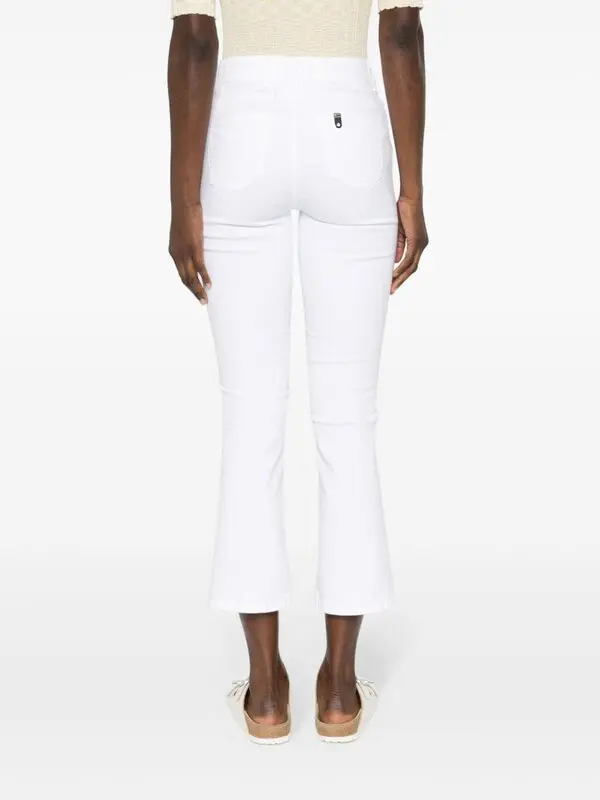 Liu Jo Mid-rise Bootcut Cropped Jeans