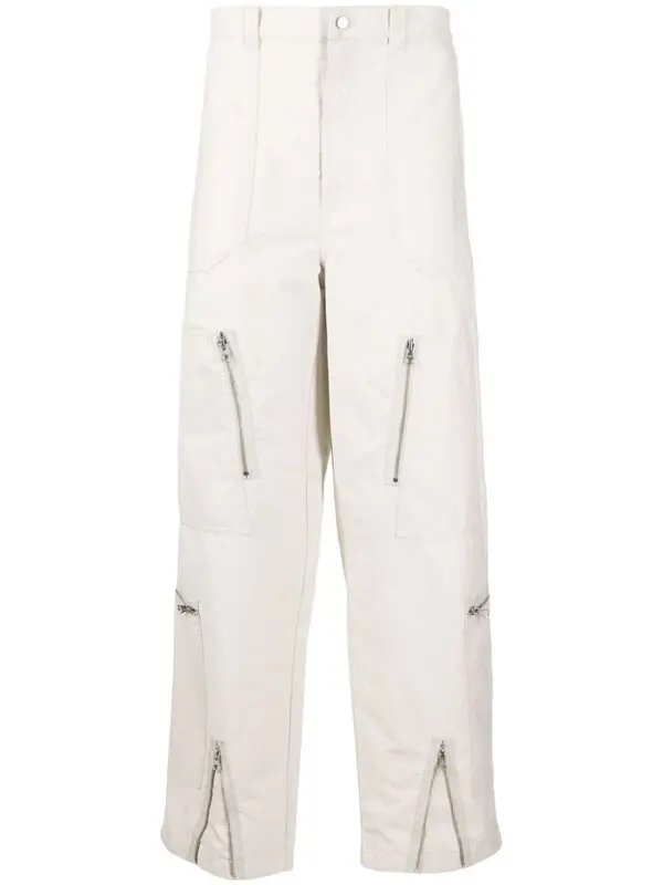 StÜssy Nyco Cotton-blend Trousers - Neutrals