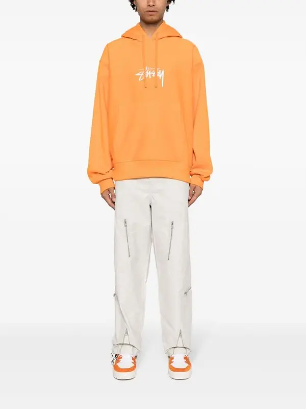StÜssy Nyco Cotton-blend Trousers - Neutrals