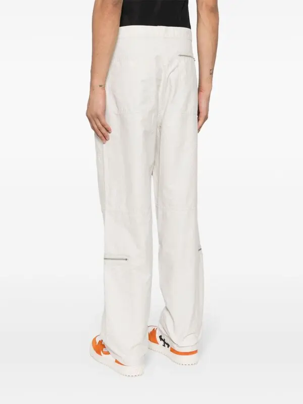StÜssy Nyco Cotton-blend Trousers - Neutrals