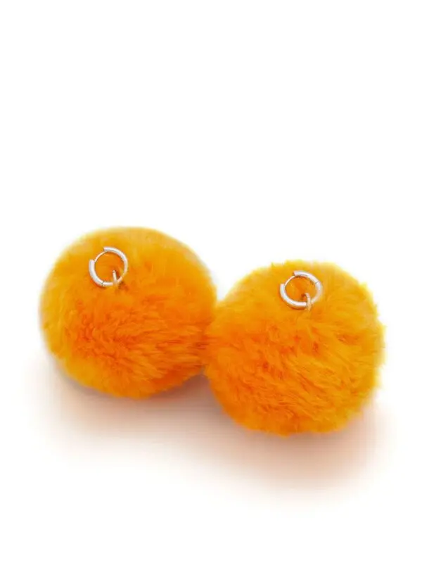 Marni Pom-pom Drop Earrings