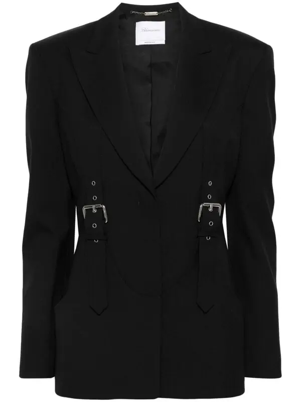 Blumarine Buckle-detailed Blazer