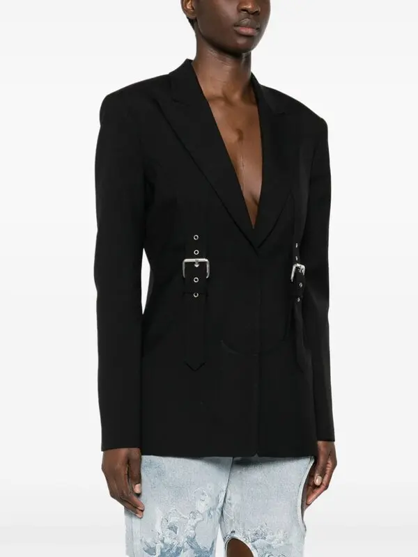 Blumarine Buckle-detailed Blazer