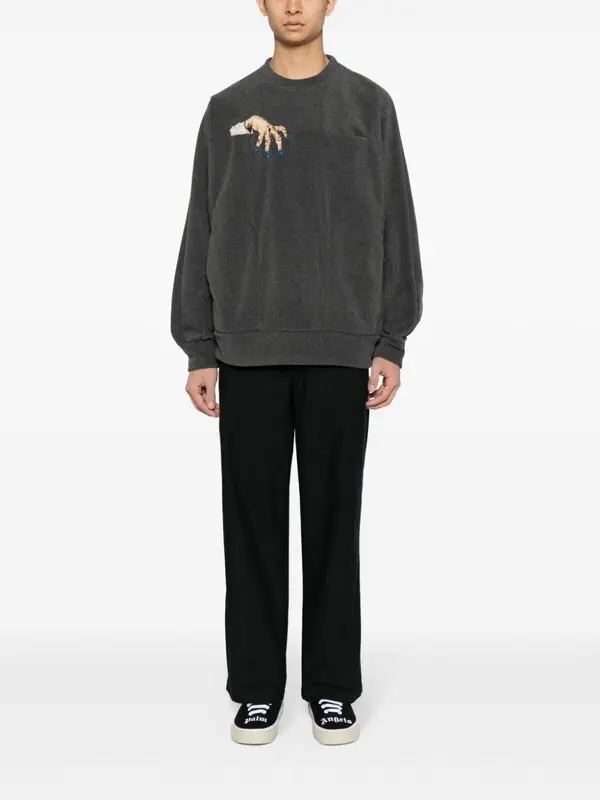 Undercover Embroidered Motif Crew-neck Sweatshirt