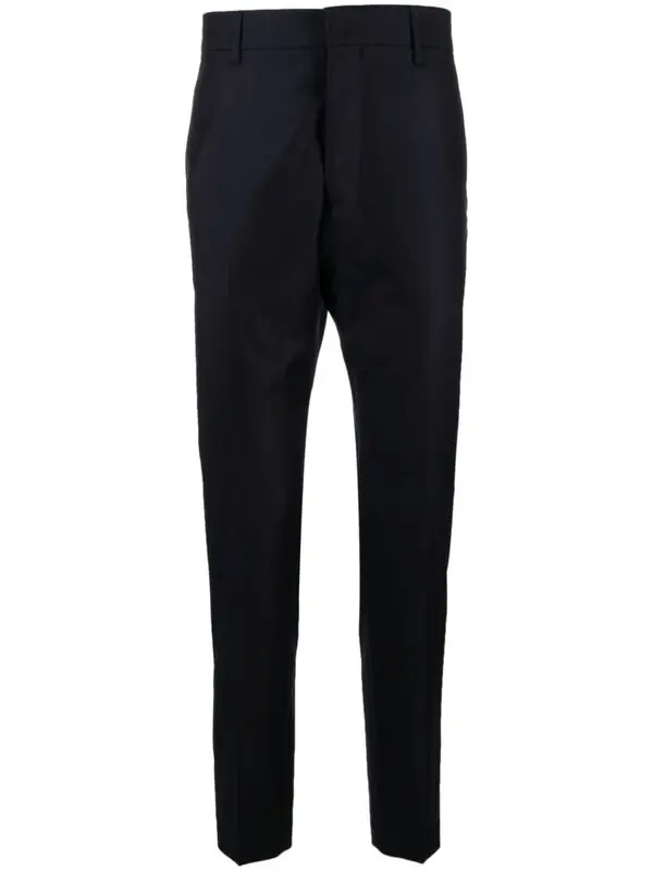 AMI Paris Tapered-leg Wool Trousers