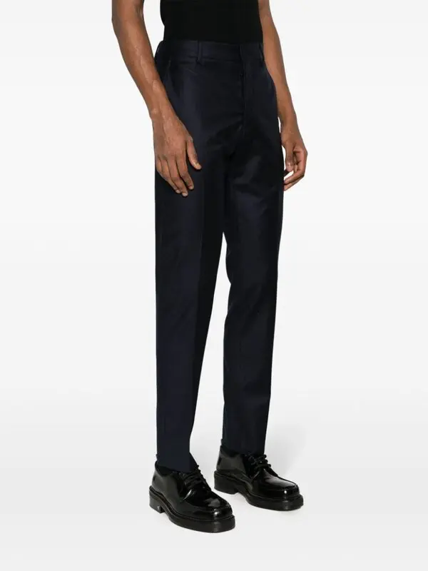 AMI Paris Tapered-leg Wool Trousers
