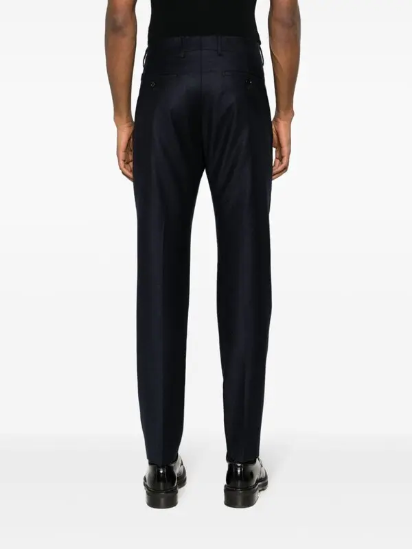 AMI Paris Tapered-leg Wool Trousers