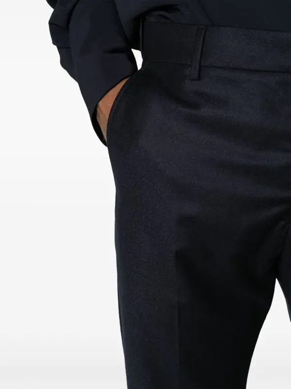 AMI Paris Tapered-leg Wool Trousers