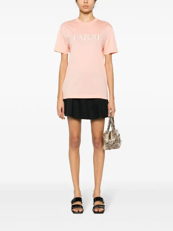 PATOU Logo-print T-shirt - Orange