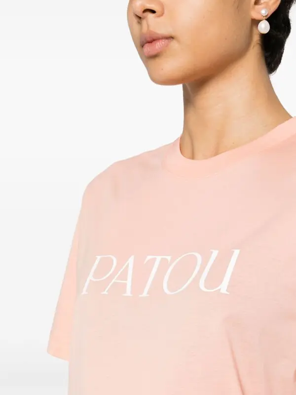 PATOU Logo-print T-shirt - Orange