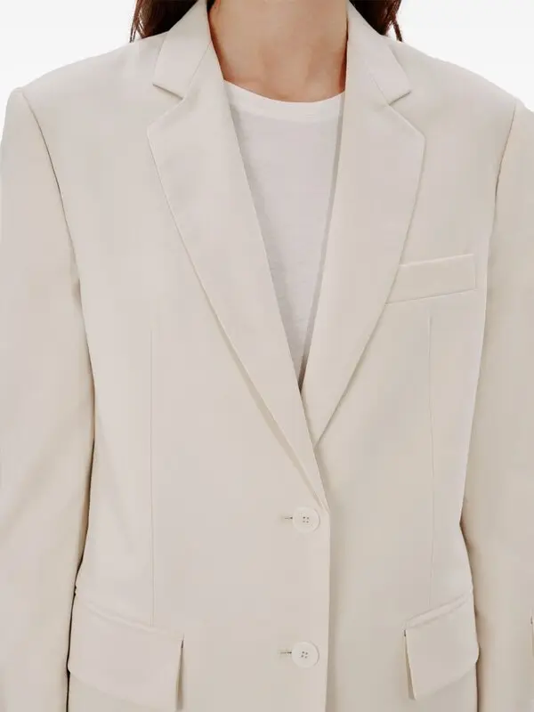 Another Tomorrow Oversized Single-breasted Blazer