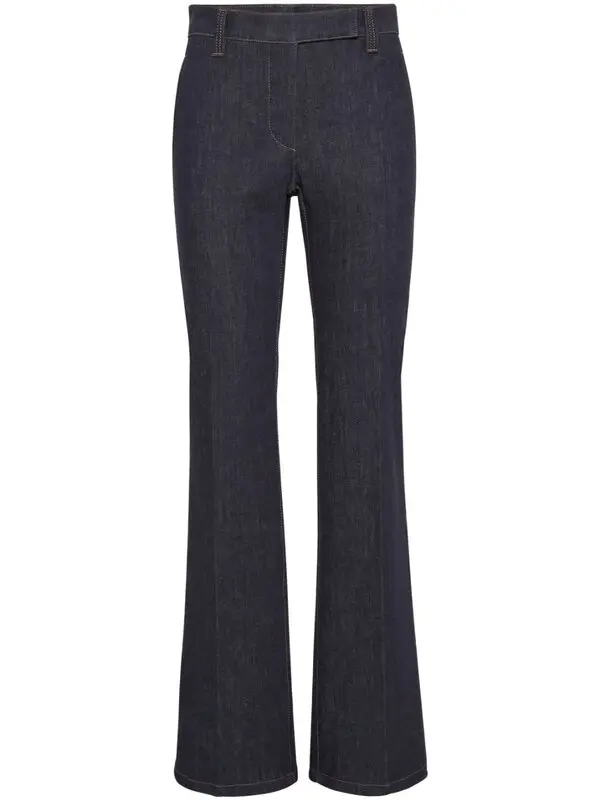 Brunello Cucinelli High-waist Flared Jeans