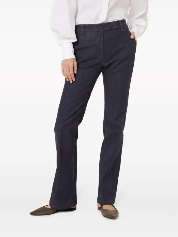 Brunello Cucinelli High-waist Flared Jeans