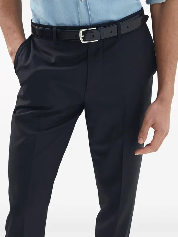 Brunello Cucinelli Tapered Wool Trousers