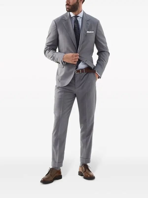 Brunello Cucinelli Single-breasted Suit Blazer