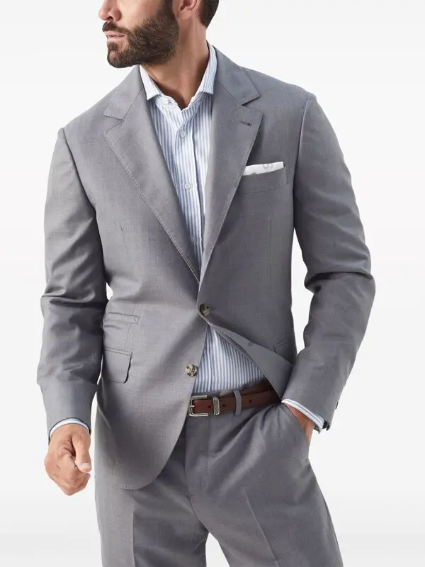 Brunello Cucinelli Single-breasted Suit Blazer