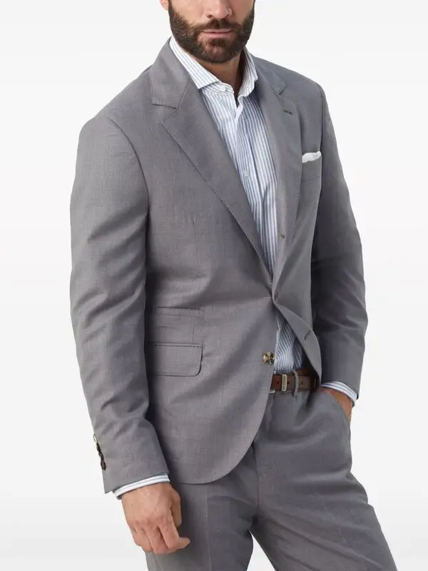 Brunello Cucinelli Single-breasted Suit Blazer