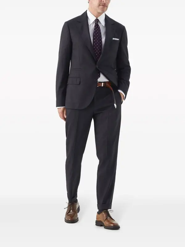 Brunello Cucinelli Tapered-leg Wool Trousers