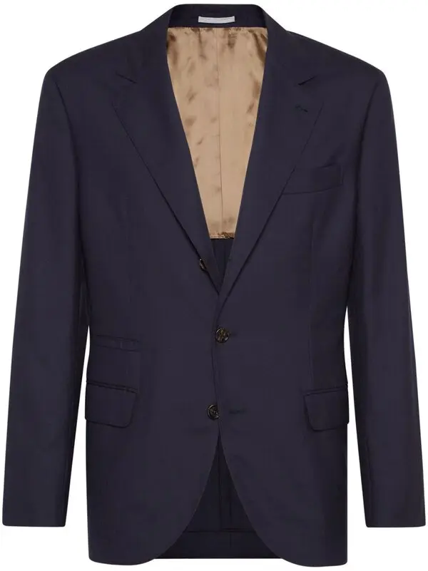 Brunello Cucinelli Single-breasted Cashmere Blazer
