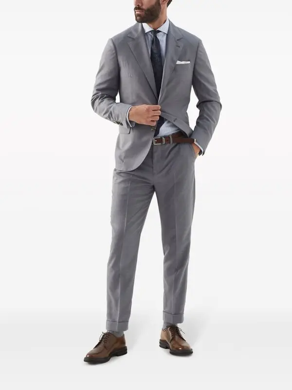 Brunello Cucinelli Tapered-leg Tailored Trousers