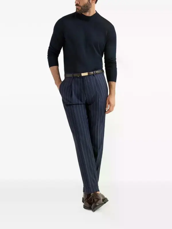 Brunello Cucinelli Tapered-leg Wool Trousers