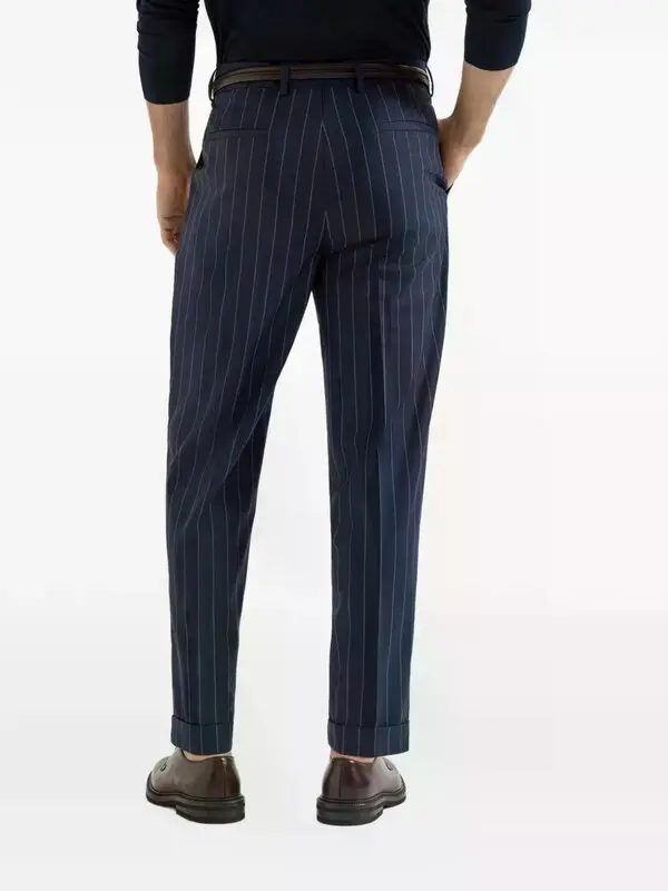 Brunello Cucinelli Tapered-leg Wool Trousers