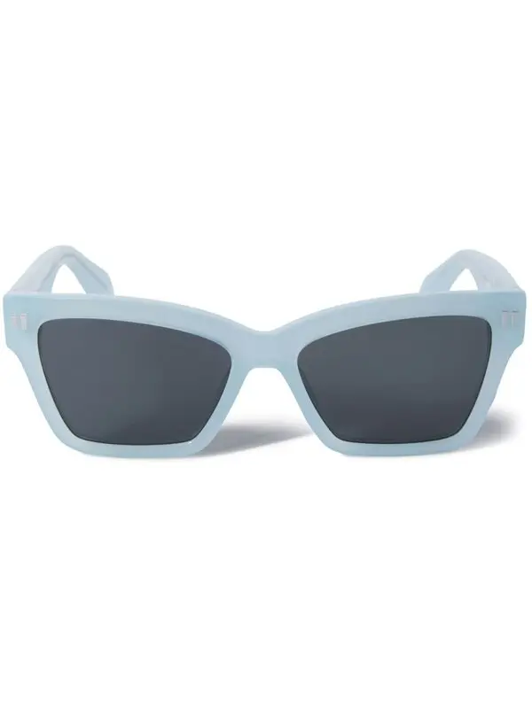 Off-White Rectangle-frame Sunglasses - Blue