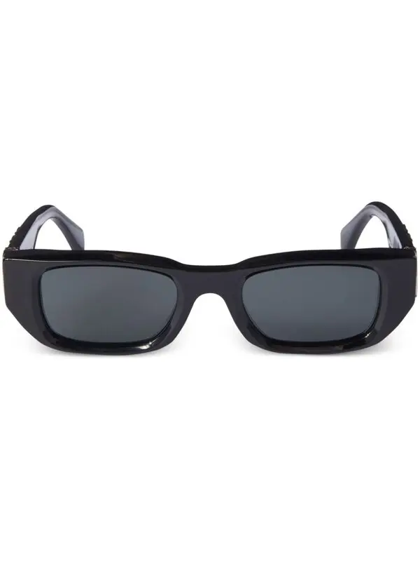 Off-White Fillmore Rectangle-frame Sunglasses - Black