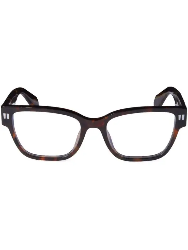Off-White Optical Style 56 Glasses - Brown