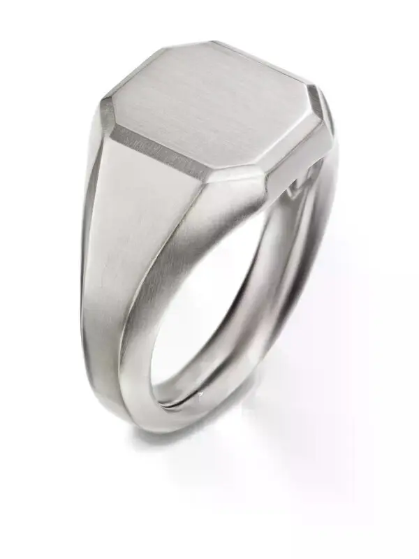 David Yurman Sterling Streamline Signet Ring