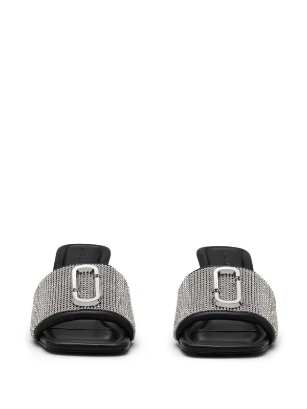 Marc Jacobs Rhinestone J Marc 65mm Sandals