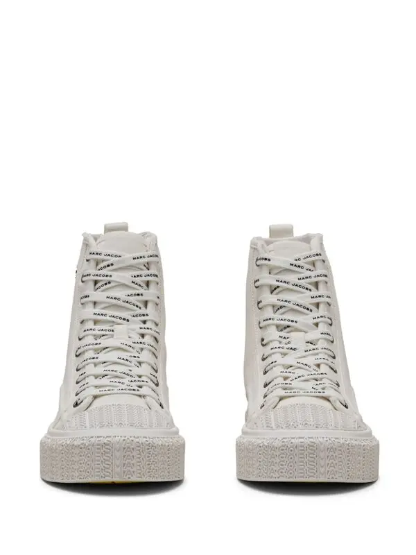 Marc Jacobs Canvas High-top Sneakers - White