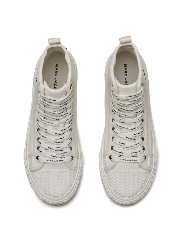Marc Jacobs Canvas High-top Sneakers - White
