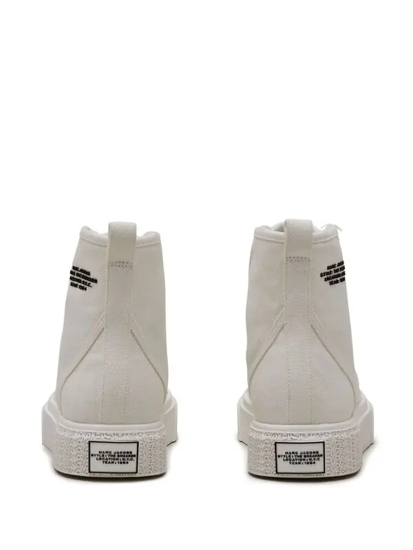Marc Jacobs Canvas High-top Sneakers - White