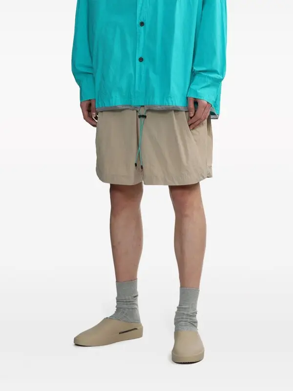 Kolor Pleated Tailored Shorts