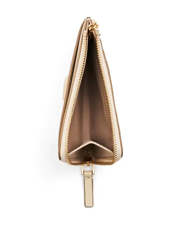 Marc Jacobs The Covered J Marc Top Zip Multi Wallet - Neutrals