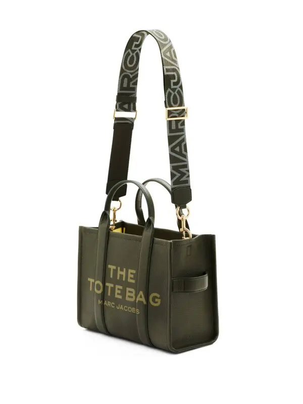 Marc Jacobs The Thin Outline Logo Bag Strap - Green