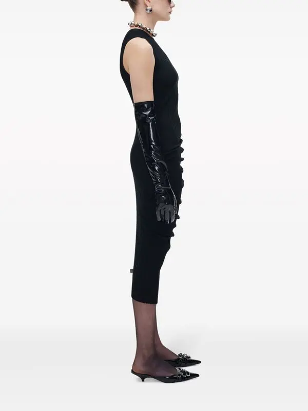 Marc Jacobs Merino-wool Twisted Midi Dress