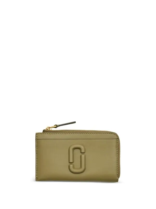 Marc Jacobs The Covered J Marc Top Zip Multi Wallet - Green
