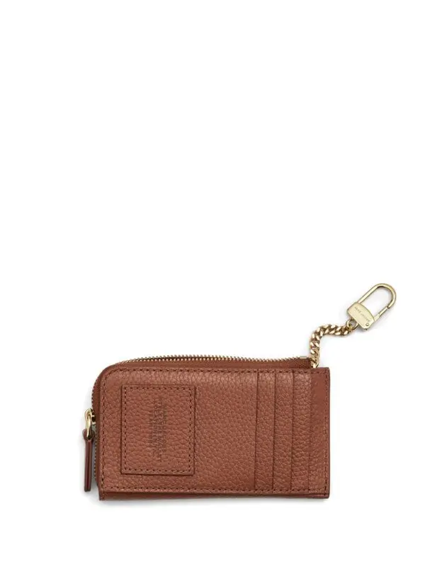 Marc Jacobs The Leather Top Zip Multi Wallet - Brown