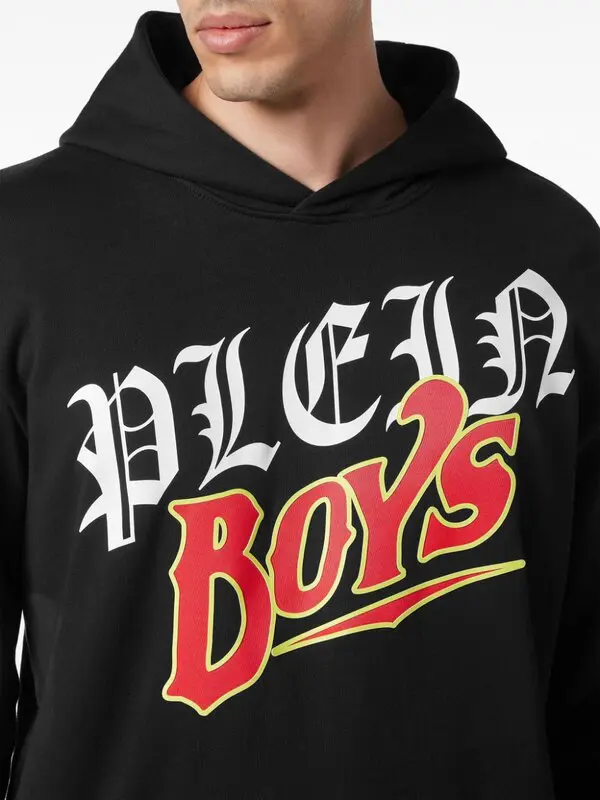Philipp Plein Logo-print Cotton Hoodie