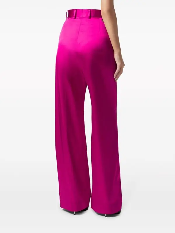 Philipp Plein High-waisted Wide-leg Trousers
