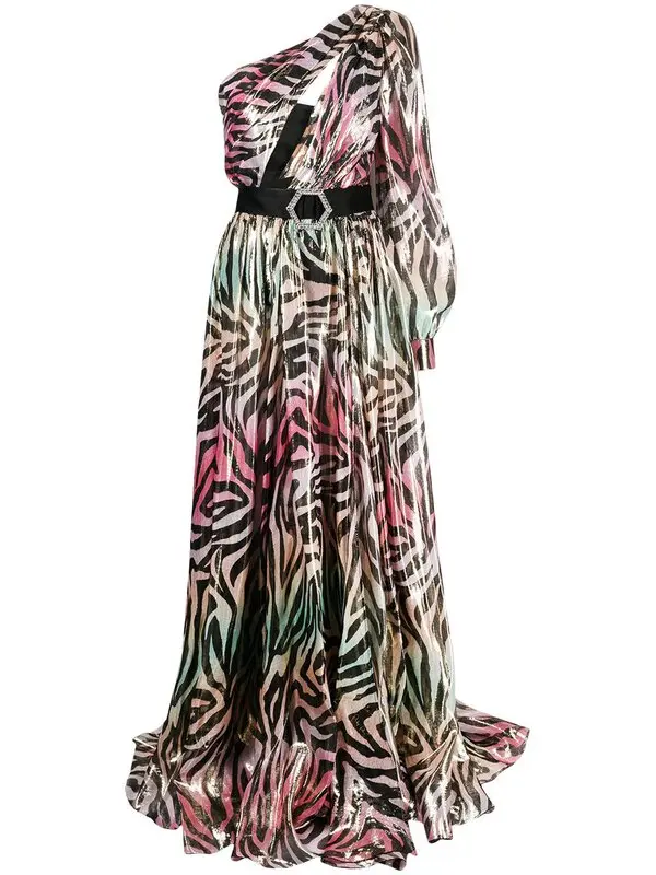 Philipp Plein Jungle Long Dress